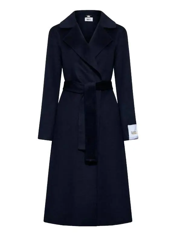 SILVIAN HEACH Wool Blend Coat - Blue