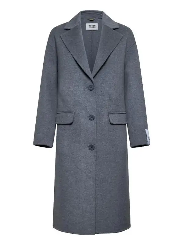 SILVIAN HEACH Wool Blend Coat - Gray