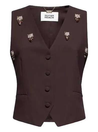 SILVIAN HEACH Jacket Gpa25056gtcoffee - Brown