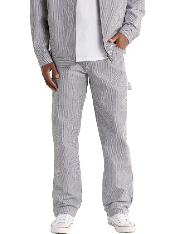STAN RAY Railroad Stripe Painter Pants - Hickory