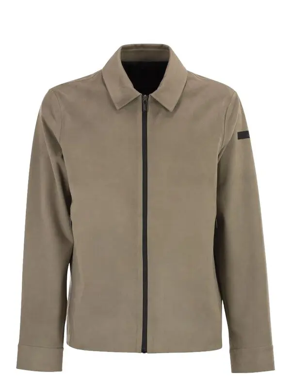 RRD Eco Suede Jacket With Nubuck Effect - Beige