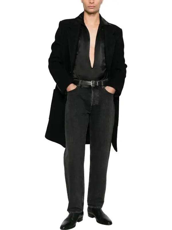 Saint Laurent Long Mick Jeans - Multicolor