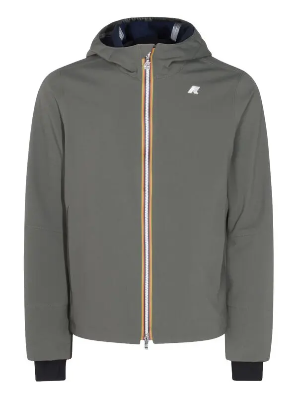 K-WAY Casual Jacket - Green Blackish-blue Depth