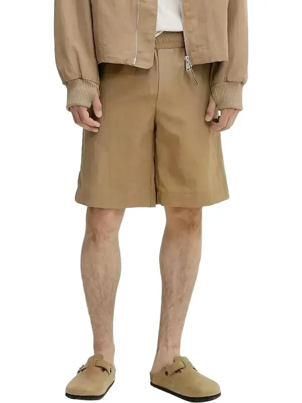 WON HUNDRED Elastic-waistband Shorts - Neutrals