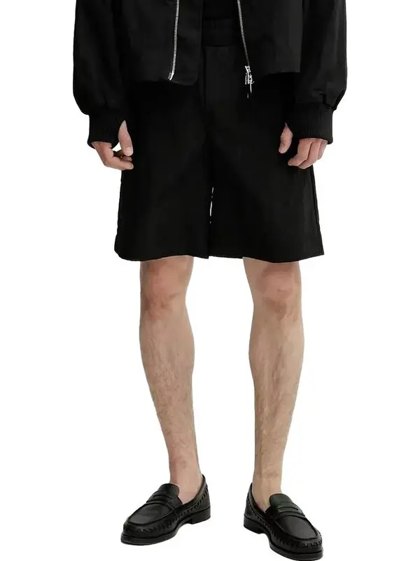 WON HUNDRED Pocket-zip Shorts - Black