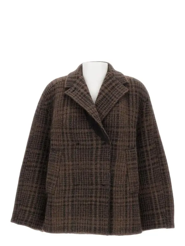 BOBOUTIC Double-breasted Blazer - Brown