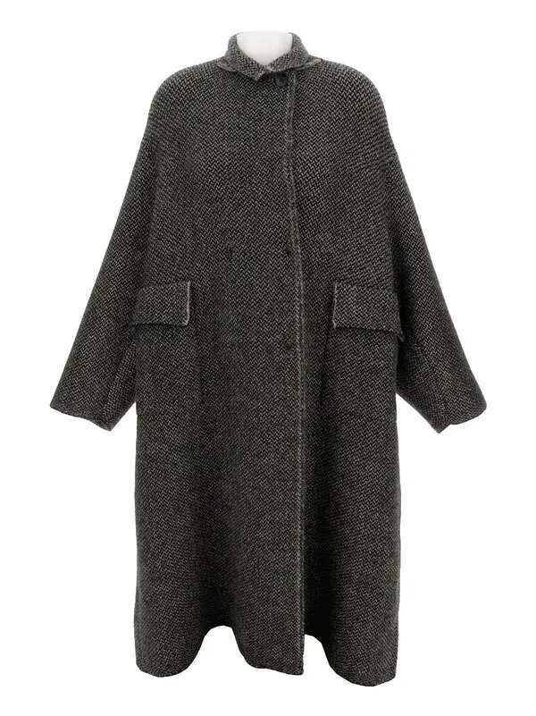 BOBOUTIC Double-breasted Wool-blend Coat - Black