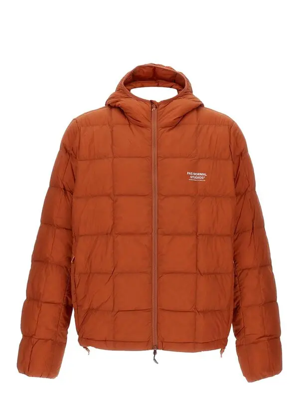 PAS NORMAL STUDIOS Padded Zip Jacket - Orange