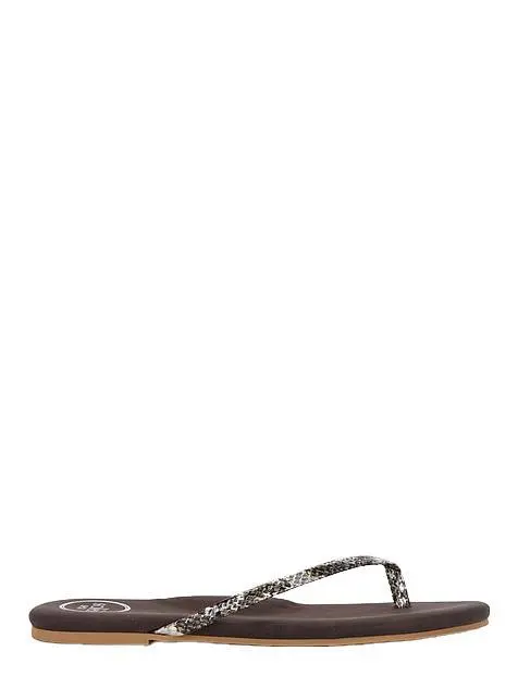 SOLEI SEA Indie Copa Sandal - Brown & Lizard