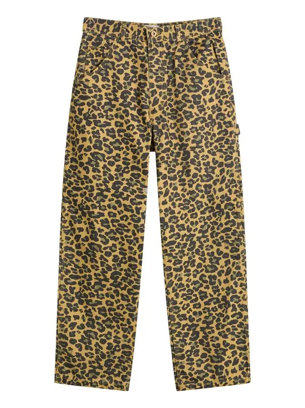 STAN RAY Og Painter Pant - Washed Leopard Camo Duck