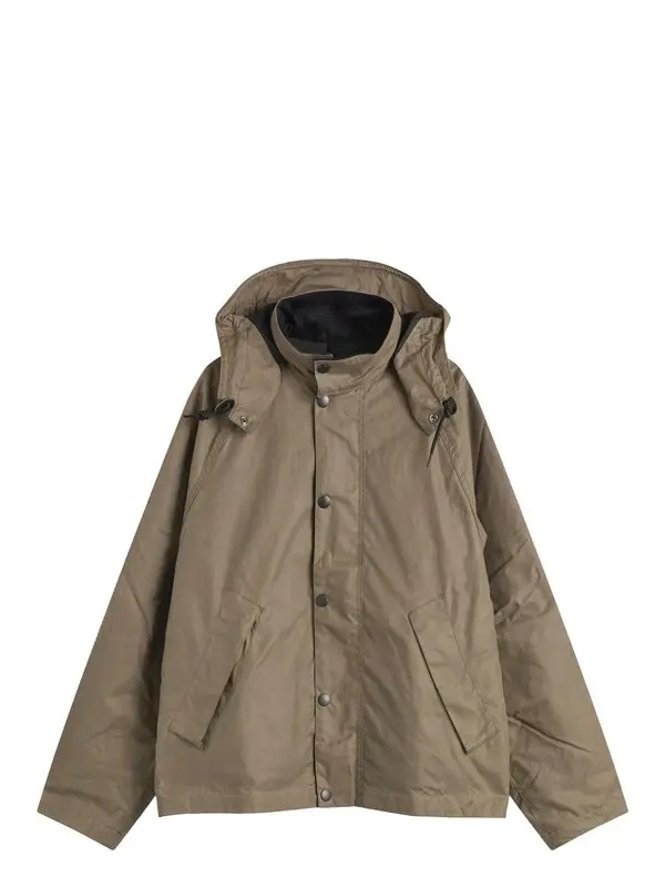 Barbour X Margaret Howell Transport Wax Jacket - Kelp