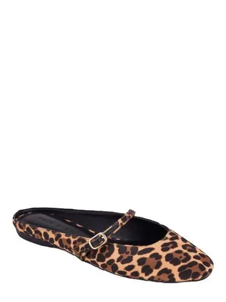 Yosi Samra Lily Mary Jane Mule - Brown Multi