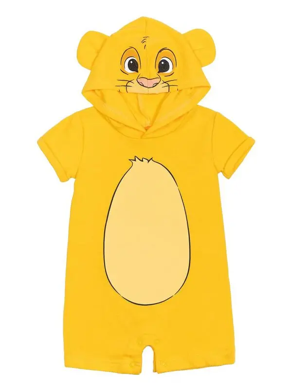 Disney Simba Lion King Cosplay Romper - Yellow