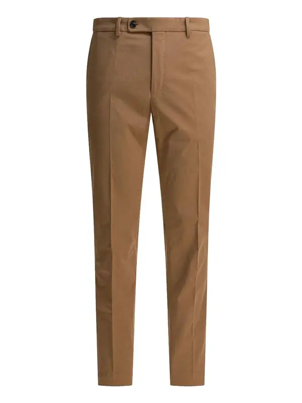 Incotex Cotton Slim Fit Pants - Beige