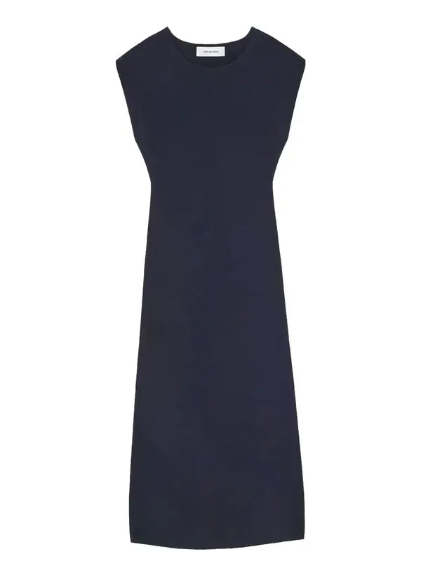 YVES SALOMON Sleeveless Midi Dress - Blue