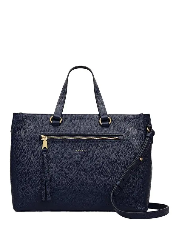 RADLEY Pickwick Ziptop Satchel Bag - Ink