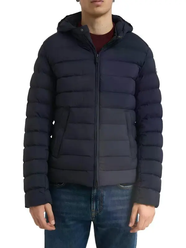 COLMAR Hooded Zip Coat - Blue