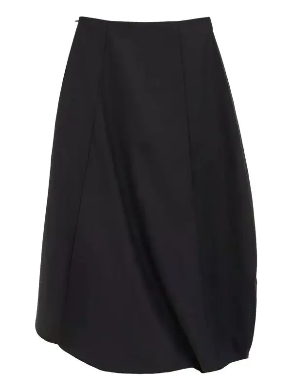 Paloma Wool Side Slit Balloon Mileto Skirt - Black