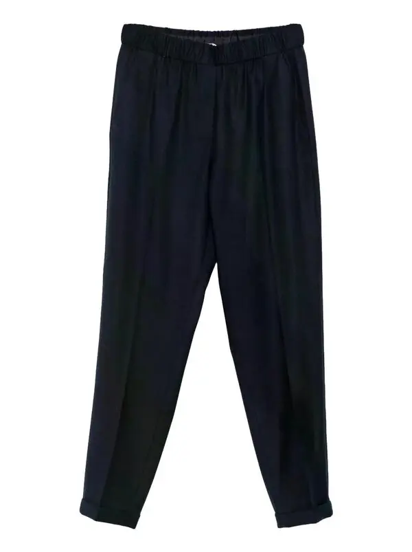 Antonelli Firenze Elasticated-waist Trousers - Blue