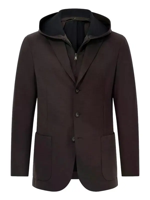 Boggi Milano Madison Patch-pocket Jacket - Brown