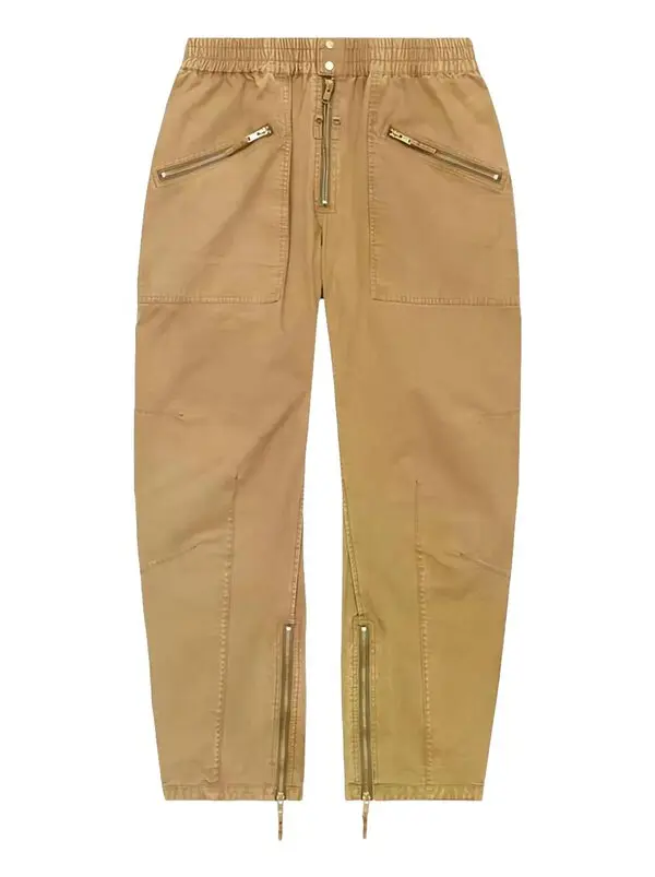 MARANT Tils Elasticated-waistband Trousers - Brown
