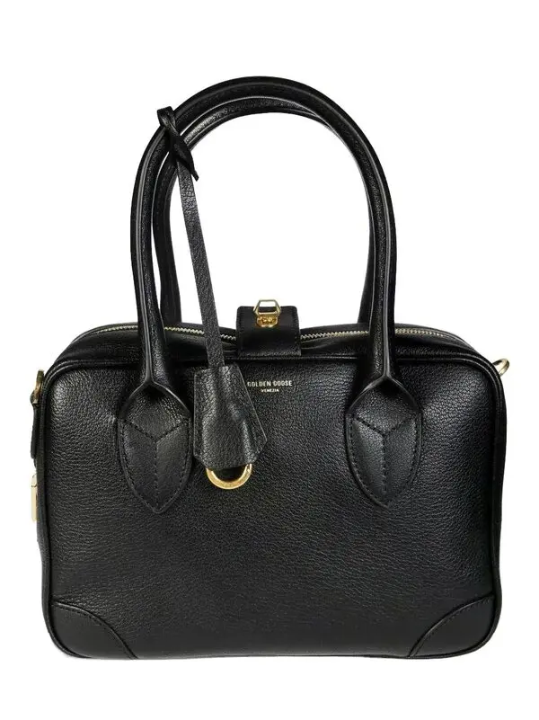 Golden Goose Vita Leather Tote Bag - Black