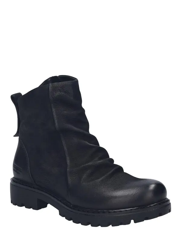 Josef Seibel Melinda Leather Bootie - Black