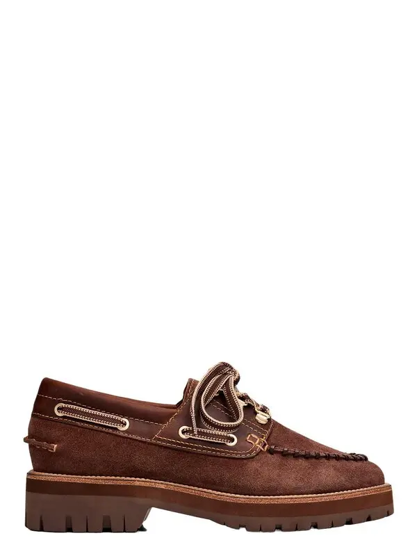 Rag & Bone Cameron Suede Boat Shoes - Mocsd