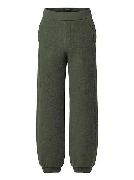 LOUIS VUITTON Quilted Textured Wool Pants - Kalamata