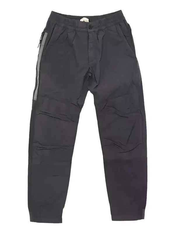 TEN C Zip-detail Trousers - Black