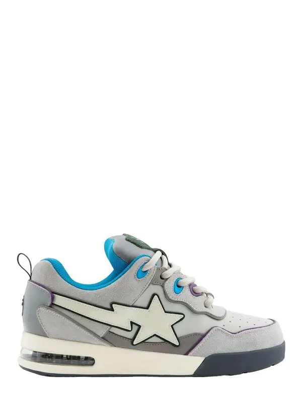 BAPE A Bathing Ape Flip Sta #2 Sneakers - Gray