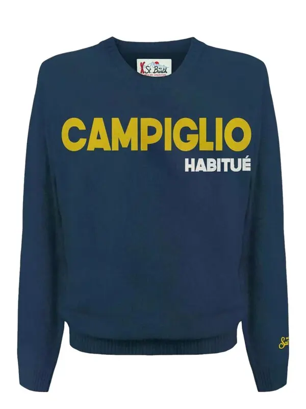 MC2 SAINT BARTH Crew Neck Sweater - Blue