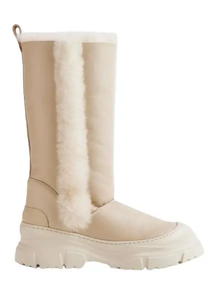 Rudsak Ravenna High Winter Boots - Natural