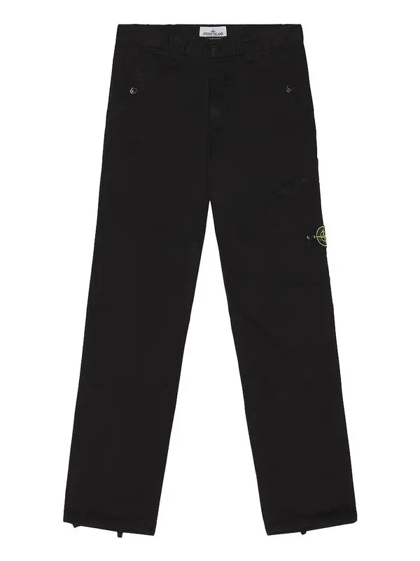 Stone Island Garment Dyed Trousers - Black