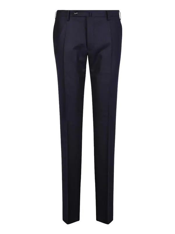 Incotex Off-centre Fastening Trousers - Blue