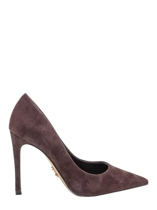 Steve Madden Suede Stiletto Heel Pumps - Brown