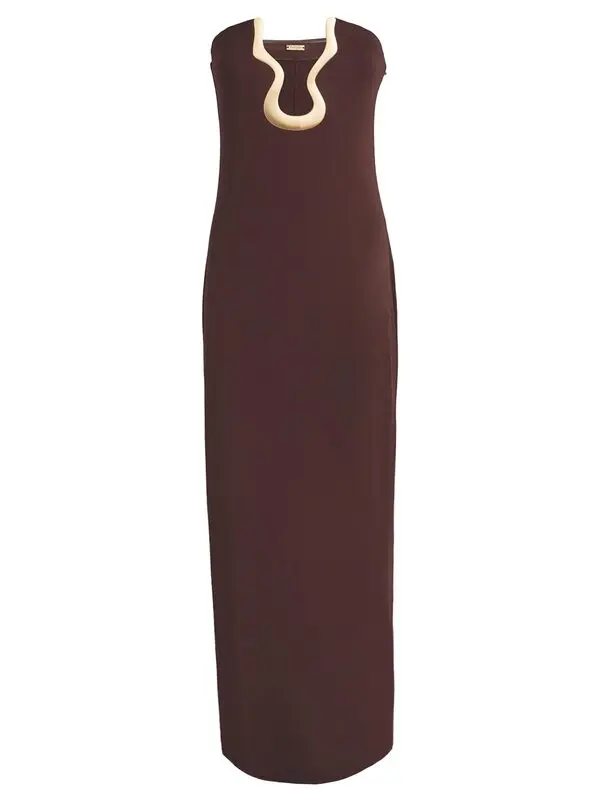 Cult Gaia Abril Gown - Brown