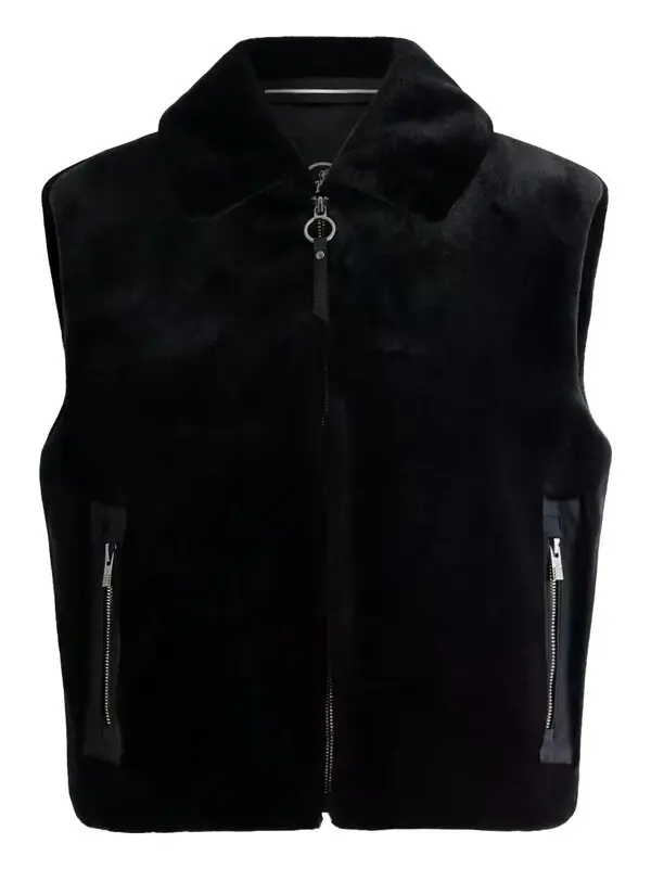 Fusalp Fur-collar Bomber Jacket - Black
