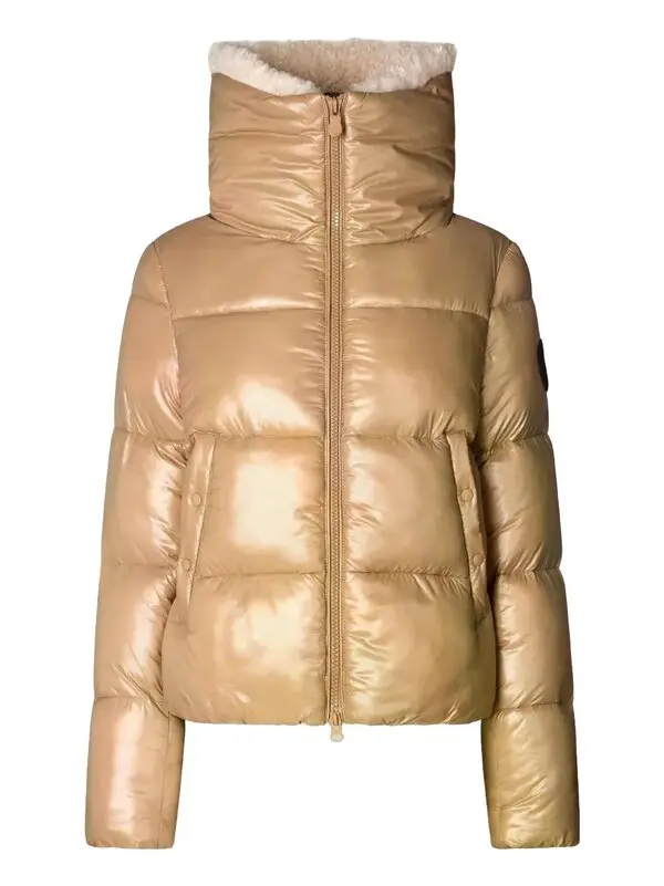 SAVE THE DUCK Moma Puffer Jacket - Neutrals