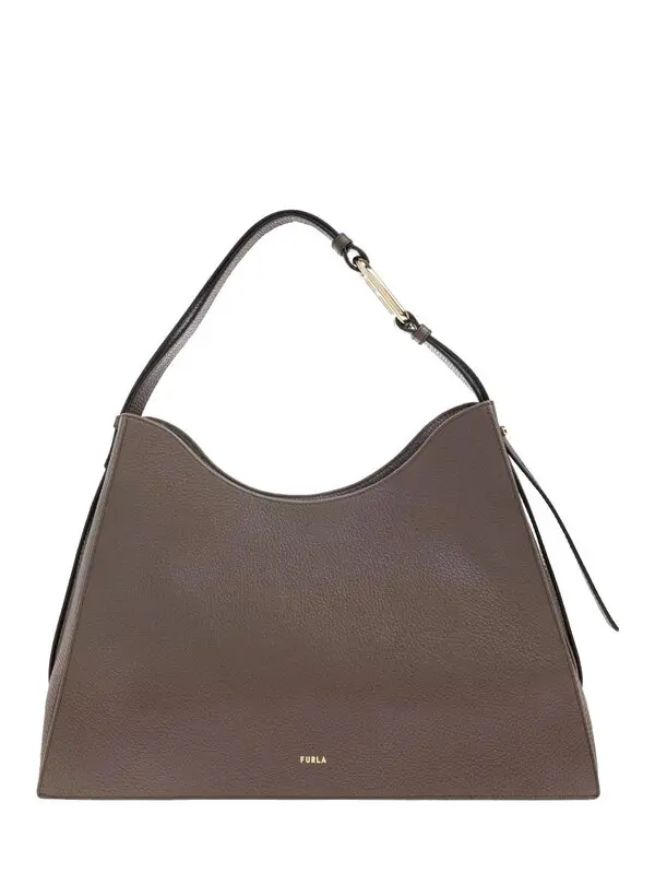 Furla Large Nuvola Tote Bag - Brown