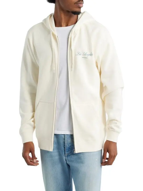 SANTO STUDIO X Blake Snell Thugs Zip Hoodie - Cream