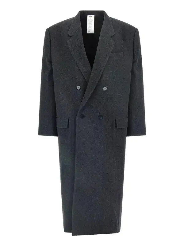 MAGLIANO Lungomare Wool Blend Coat - Grey