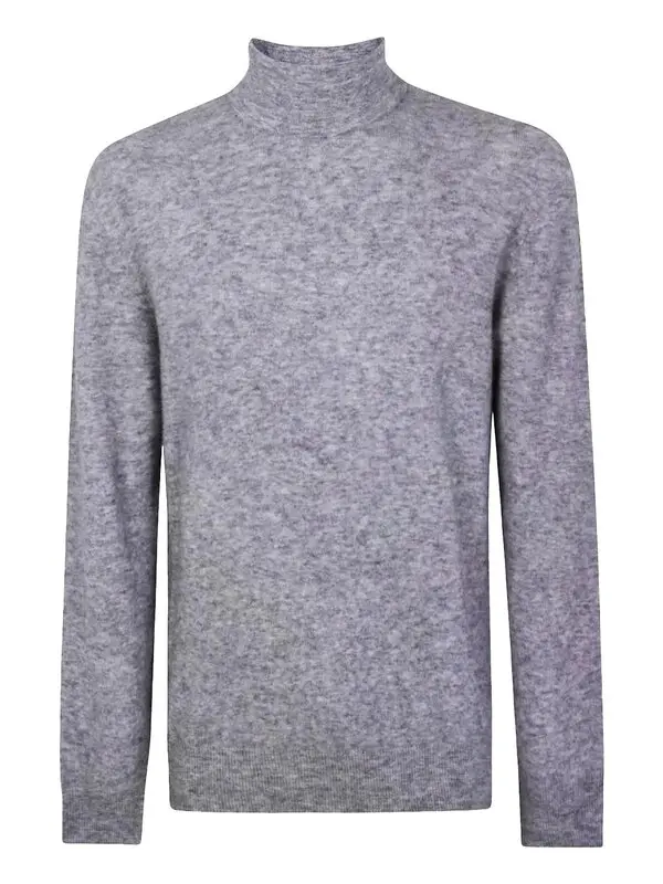 NUUR Roll-neck Sweater - Grey