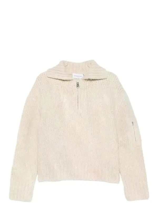 Brandon Maxwell Posie Sweater - Neutrals