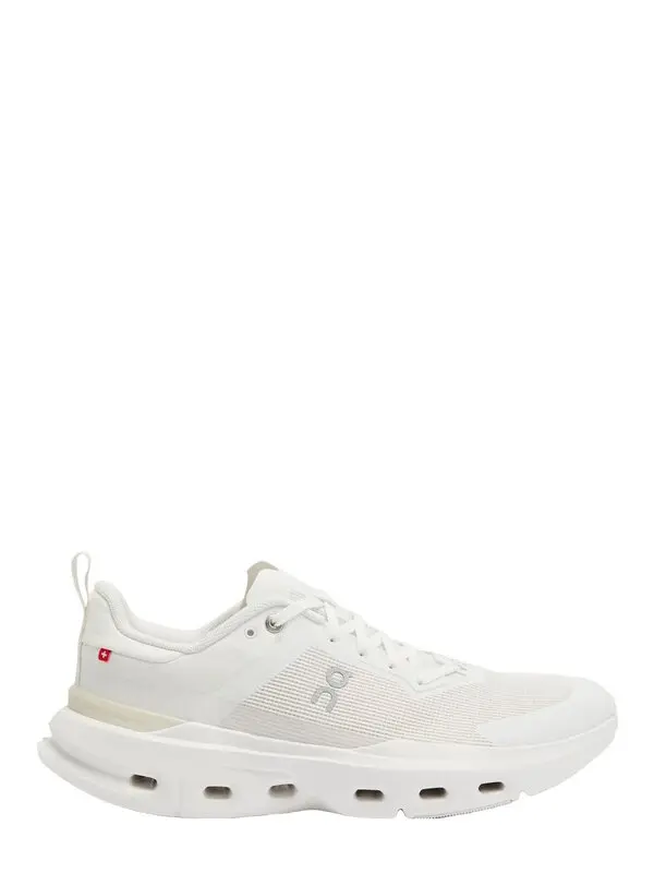 On Cloudpulse Next Panelled Mesh-knit Sneakers - White