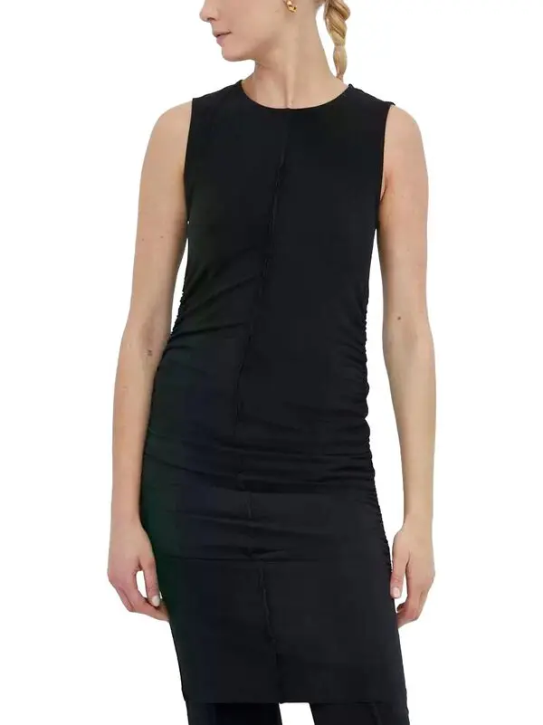 Day Birger Et Mikkelsen Ruched Sleeveless Mini Dress - Black