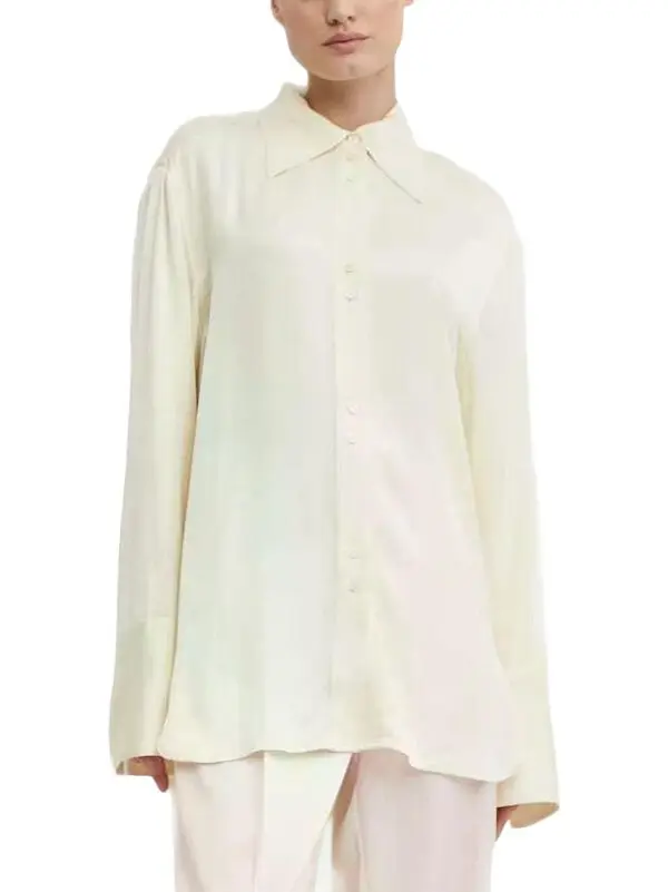 Day Birger Et Mikkelsen Buttoned Collared Top - White
