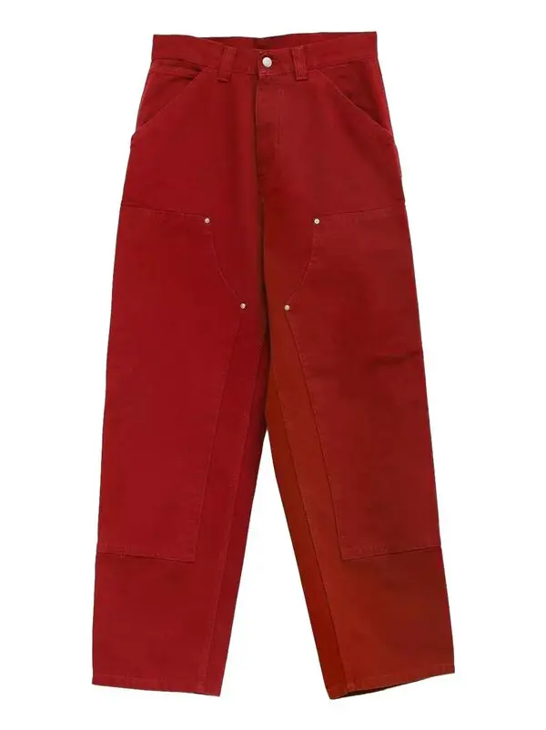 Carhartt Work In Progress Og Double Pockets Trousers - Red