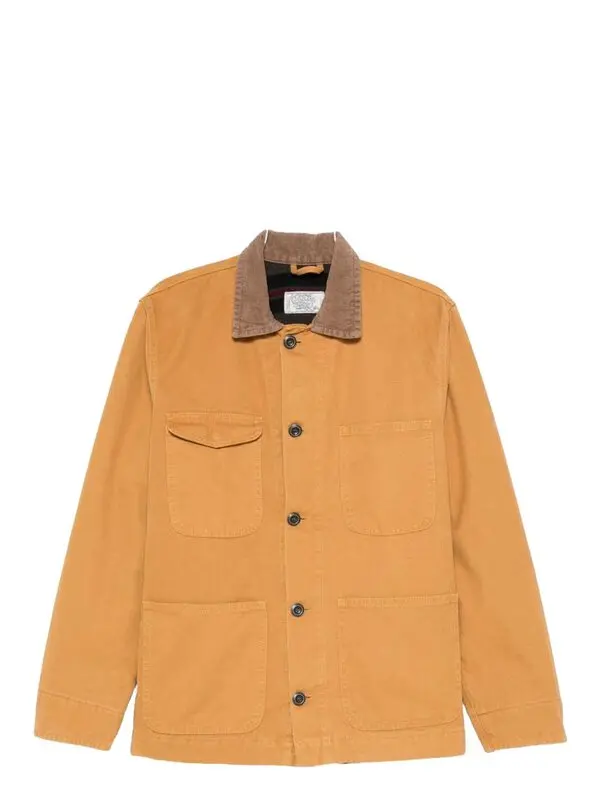 CHESAPEAKE'S Jacket With Corduroy Collar - Brown