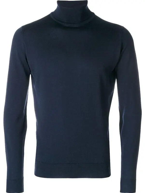 John Smedley Cherwell Polo Shirt - Blue